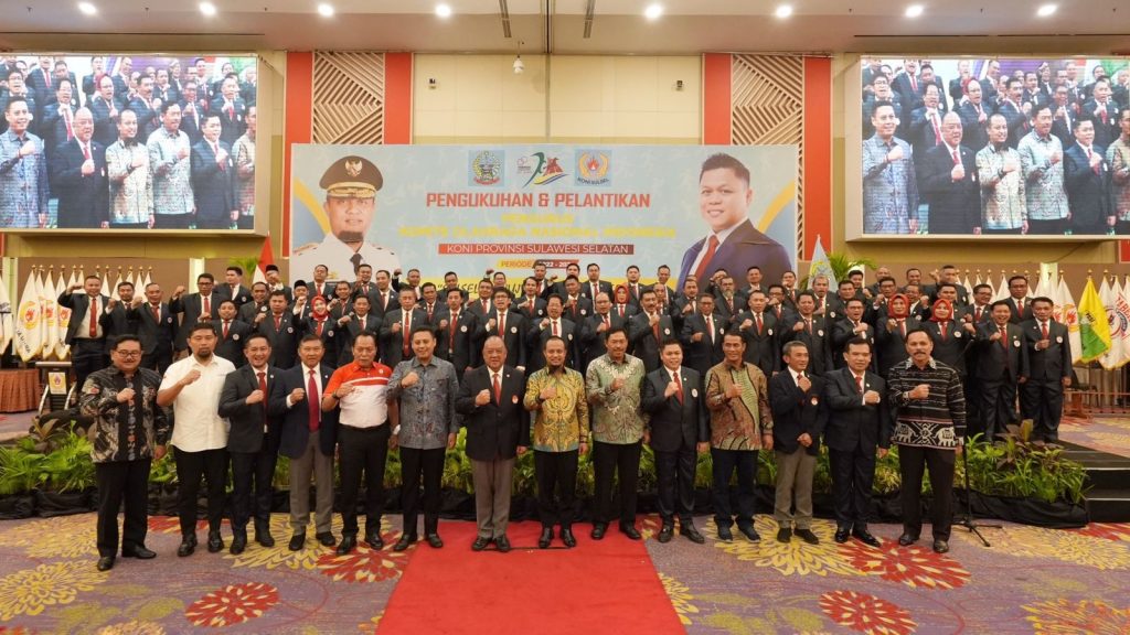 Pelantikan Pengurus KONI Sulsel 2022-2026 (2) - Zonakata.com Pelantikan Pengurus KONI Sulsel 2022-2026 (2) - Zonakata.com