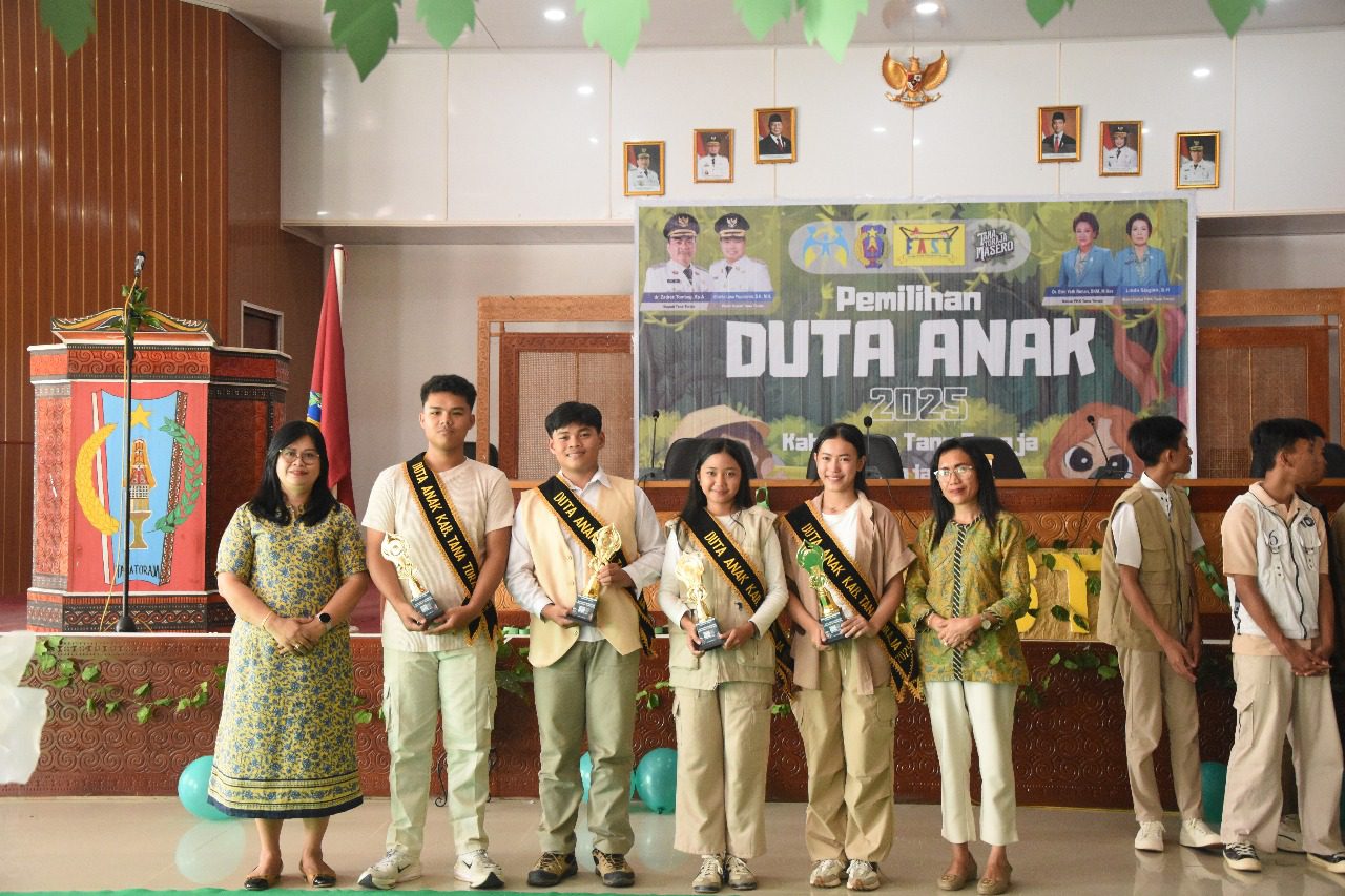 DP3AP2KB Tana Toraja Gelar Pemilihan Duta Anak 2025