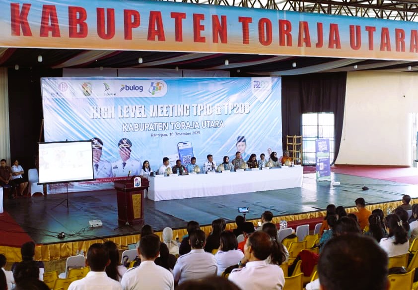 High Level Meeting TPID Dan TP2DD, Pemkab Toraja Utara Perkuat ...
